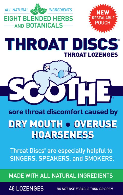 Throat Discs Herbal Lozenges Soothe